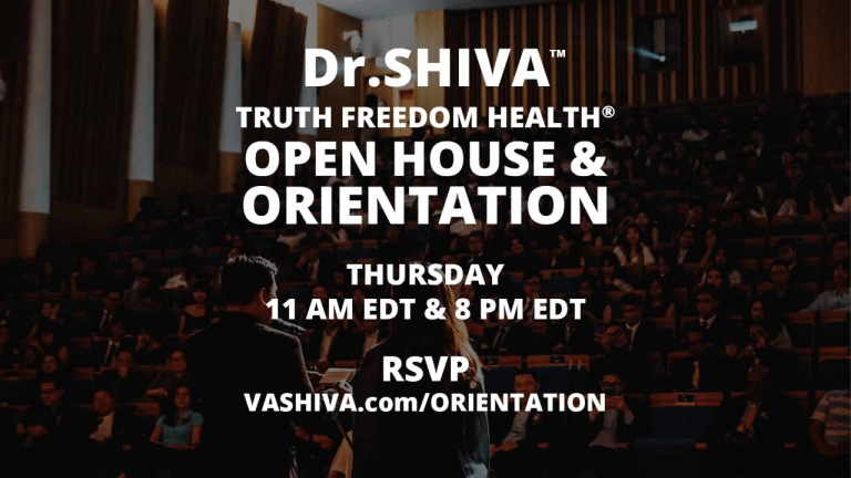 Join Dr.SHIVA™ Truth Freedom Health® - Truth Freedom Health®